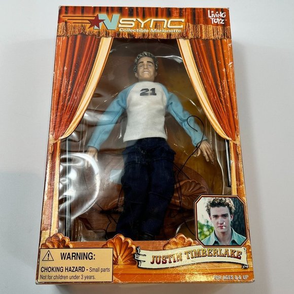 LivingToyz | Toys | Vintage Nsync Justin Timberlake Collectible ...